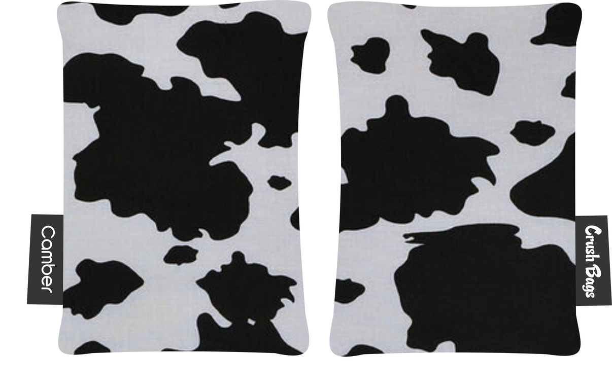 Cow Print Crush Bag – Camber Disc Golf Company
